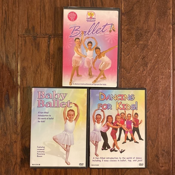 Other | Learn Ballet Step By Step Dancing For Kids Dvd Instructional ...